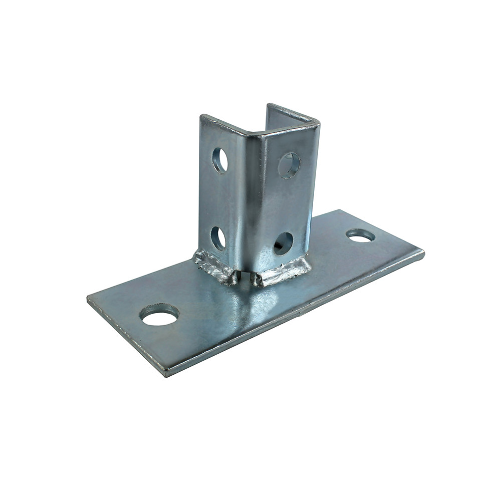 6mm Galvanize Finish Düşük Karbonlu Çelik Brackets Cast Post Bases